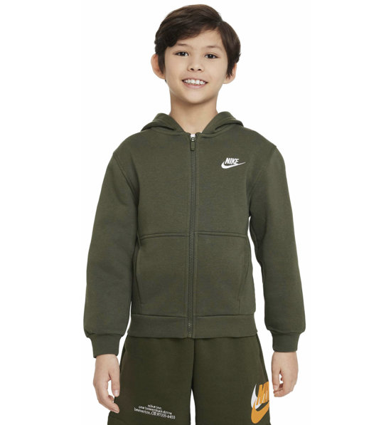 Nike Club Fleece Full Zip Jr - Kapuzenpullover - Kinder | Sportler.com
