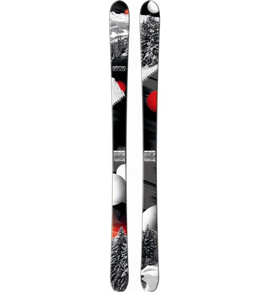 Salomon Rocker² 90 Freeride Set: Ski+Bindung | Sportler.com